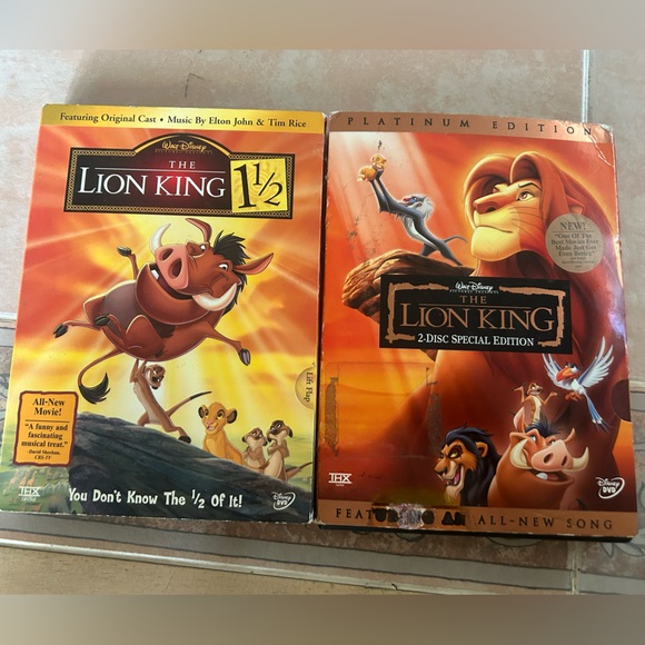 Disney | Media | Disney The Lion King 2 Disc Special Edition Bundle ...
